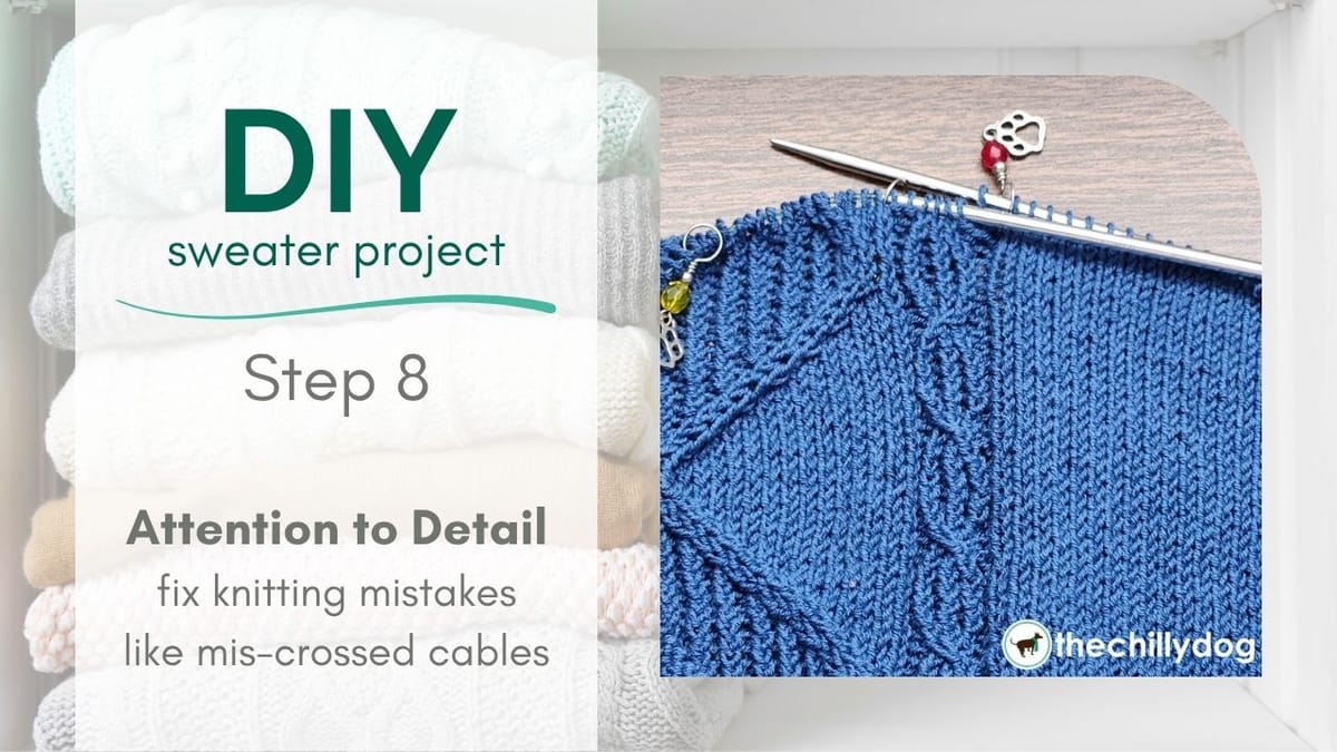 Design it Yourself Sweater Project | Step 8