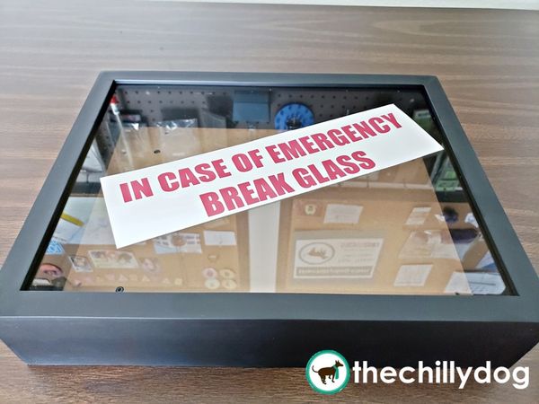 Yarn Emergency Shadow Box